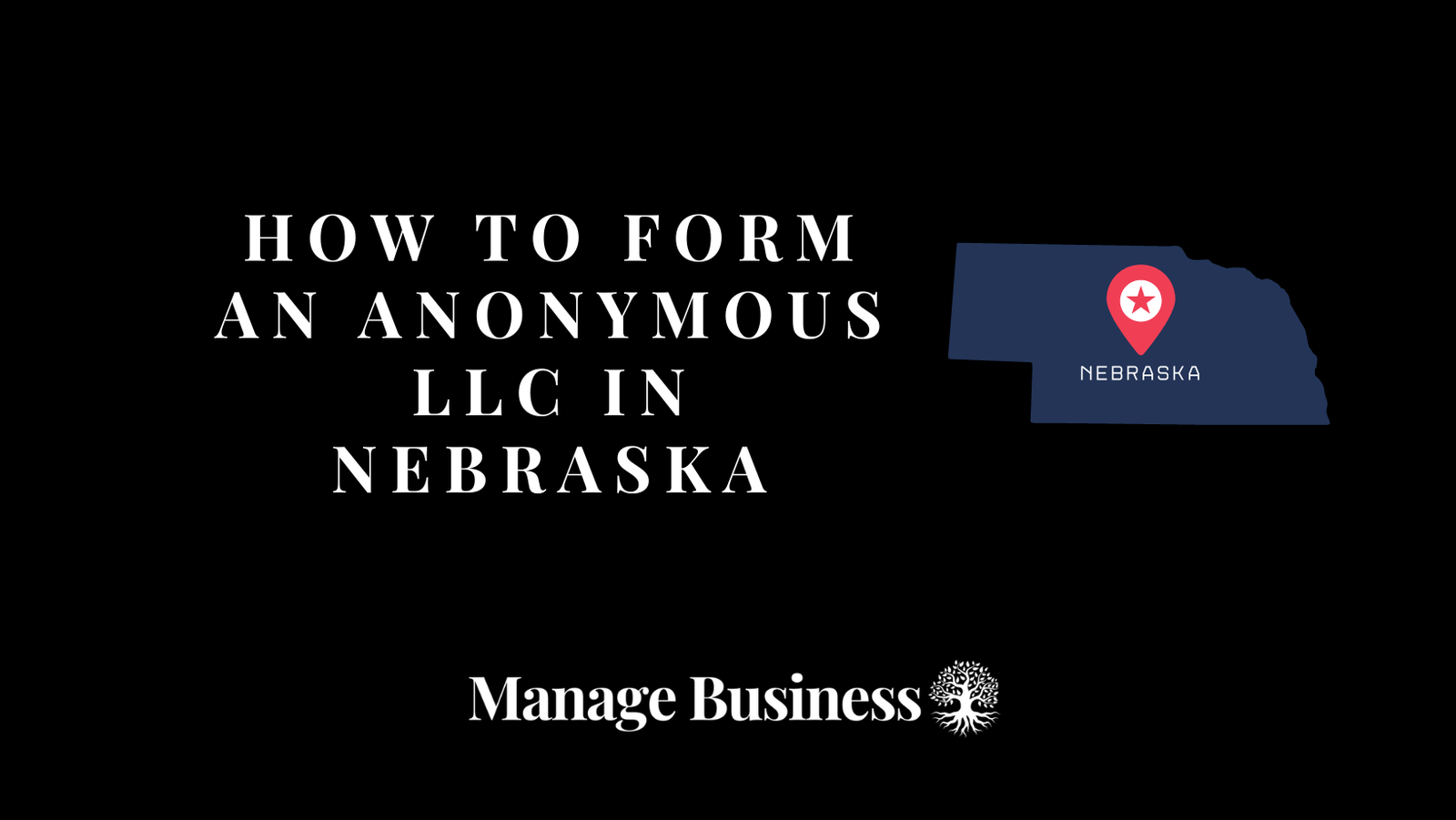 How to Form an Anonymous LLC in Nebraska for 2024 - Manage Business